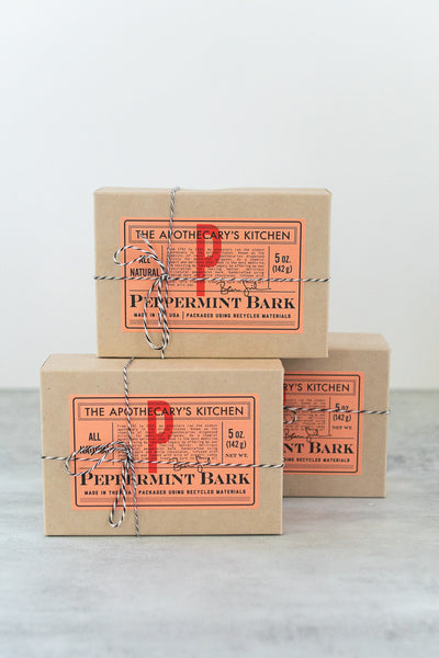 Bundle of 5oz Peppermint bark boxes – The Apothecary's Kitchen